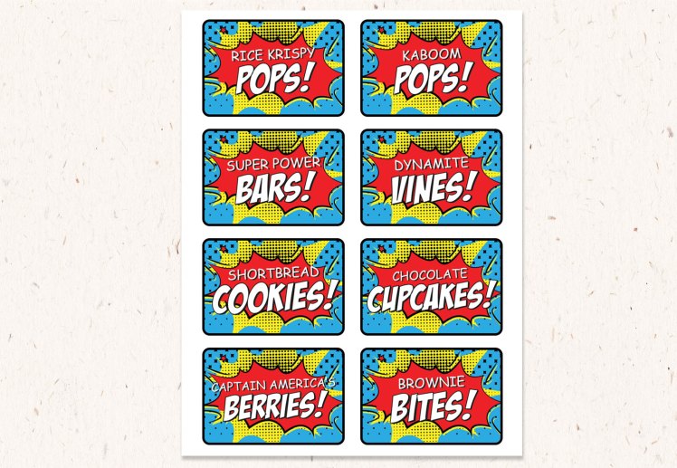 SuperHero Party! – DohlHouse Designs